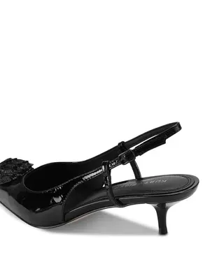Kurt Geiger Belsize 40 Leather Slingback Pumps
