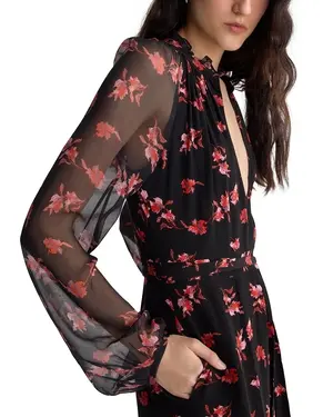 Diane Von Furstenberg Keira Wide Leg Jumpsuit