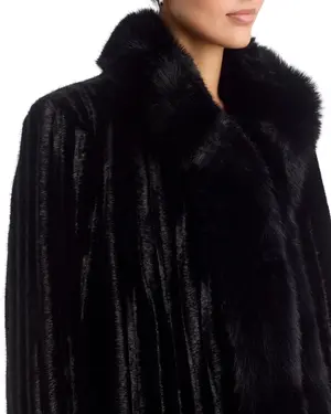 DUCIE Sienna Faux Fur Jacket