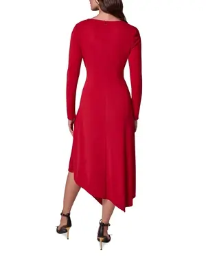 Donna Karan New York Asymmetric Jersey Dress