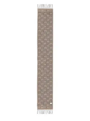 FERRAGAMO Sciarpa Con Motivo Monogram