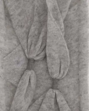 Brunello Cucinelli Cashmere Scarf With Monile Details