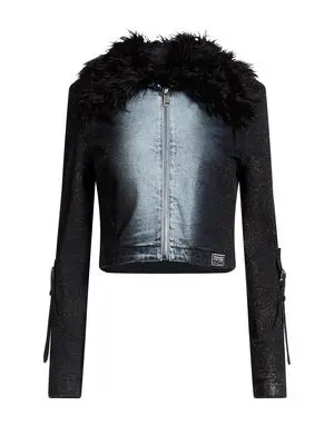 Versace Denim Outerwear Size Cotton, Elastane