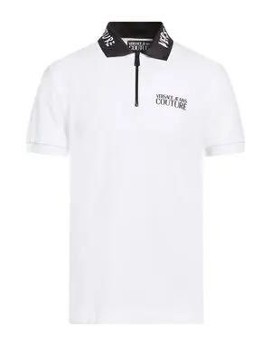 Versace Polo Shirt Size Cotton, Elastane, Polyester