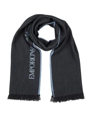 Emporio Armani Scarf Wool - Blue