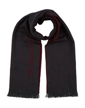 Emporio Armani Man Scarf Grey Size - Wool Red