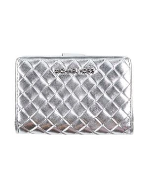 Michael Kors Wallet Leather - Silver
