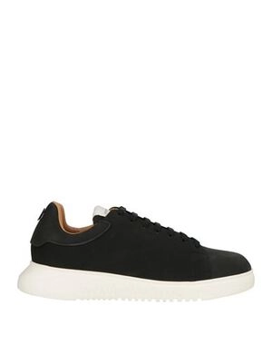 Emporio Armani Sneakers Size Calfskin - Black