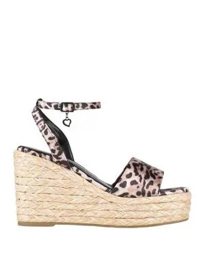 BRACCIALINI Espadrilles Light Brown Size Textile Fibers
