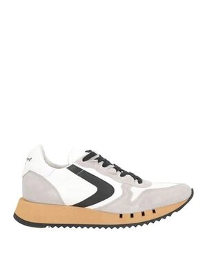 VALSPORT Sneakers Size Leather, Textile Fibers - Grey