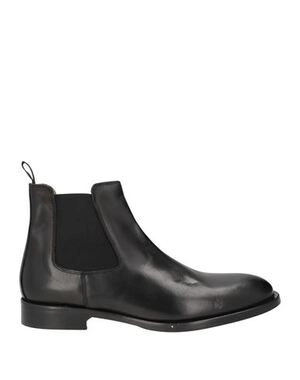DINO DRAGHI Ankle Boots Dark Size Leather - Black