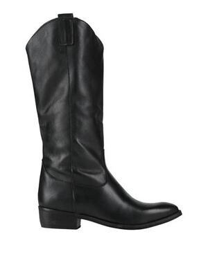 DIVINE FOLLIE Boot Size Leather - Black