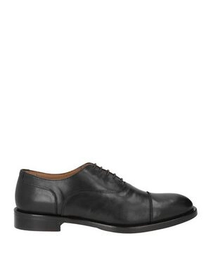 DINO DRAGHI Lace-up Shoes Dark Size Leather - Black
