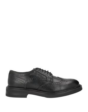 DINO DRAGHI Lace-up Shoes Dark Size Leather - Black
