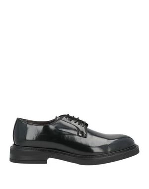 DINO DRAGHI Lace-up Shoes Size Leather - Black