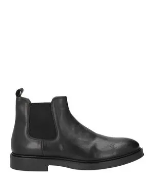 DINO DRAGHI Ankle Boots Dark Size Leather - Black