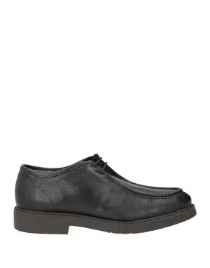 DINO DRAGHI Lace-up Shoes Size Leather - Black