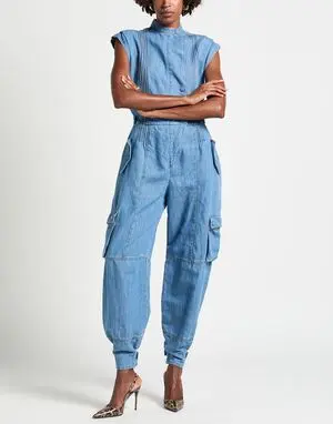 JACOB COHЁN Jumpsuit Size Cotton, Linen