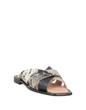 POLLINI Sandals Size Leather