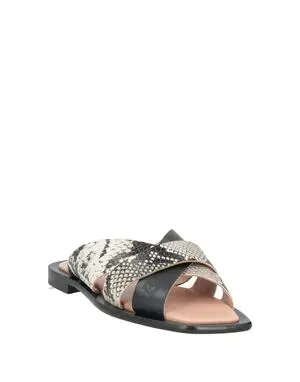 POLLINI Sandals Size Leather