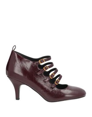 INÉS PALLISER Pumps Burgundy Size Leather - Red