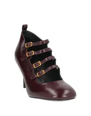 INÉS PALLISER Pumps Burgundy Size Leather