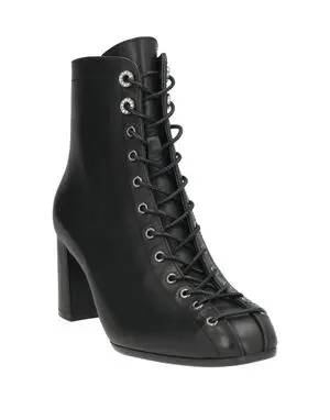 Pinko Ankle Boots Size Leather, Rubber
