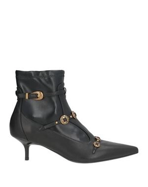 Pinko Ankle Boots Size Leather, Synthetic Material - Black