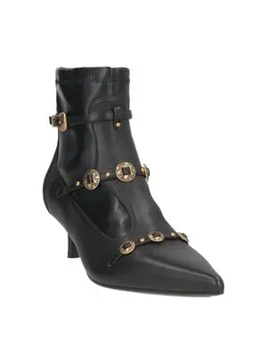 Pinko Ankle Boots Size Leather, Synthetic Material