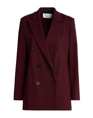 Harris Wharf London Blazer Size Viscose, Polyamide, Elastane - Red