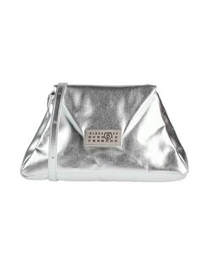 MAISON MARGIELA Cross-body Bag Cotton, Polyamide, Zamak - Silver