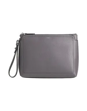 Bally Clutch Leather - Grey