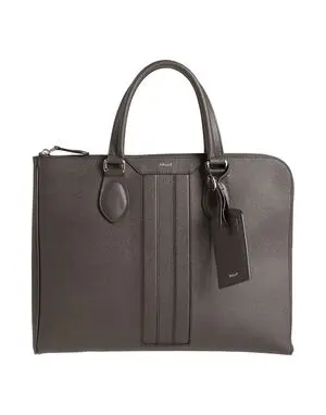 Bally Handbag Dark Leather