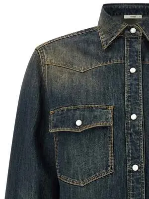 Fendi Western' Denim Shirt