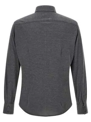 Brunello Cucinelli Cotton And Silk Shirt