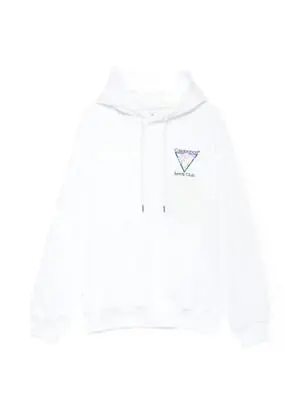 Casablanca Tennis Club Icon Hoodie - White