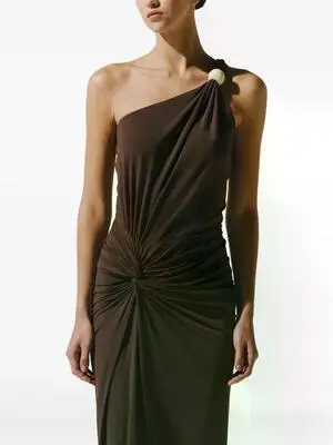 BAOBAB Canoa Resin-embellished Ruched Maxi Dress