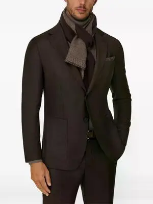 Boggi Milano Melange Wool Suit
