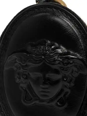 Versace Lou Nappa Coin Purse - Black
