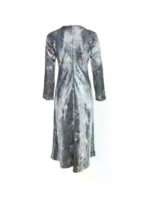 Vince Floral-print Satin Maxi Dress