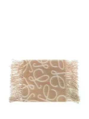Loewe Scarf In Alpaca And Woo