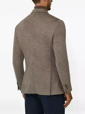 Boggi Milano Brooklyn | Double-breasted Blazer In Wool-blend B Jersey