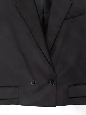 RAME Double-breasted Cropped Blazer