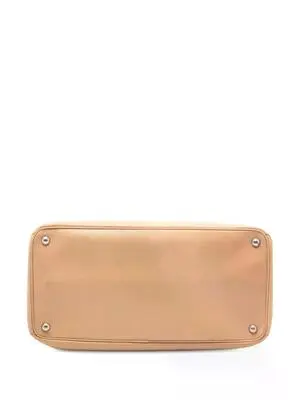 Prada 2010-2026 Saffiano Cuir Turnlock Twin Satchel