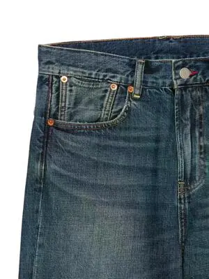 Denimist Lucy Faded Straight-leg Jeans