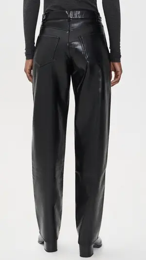 Paige Emilie Leather Blend Pants