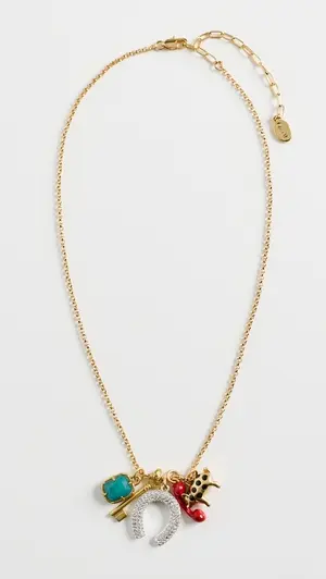 Clare V. Gigi Charm Necklace