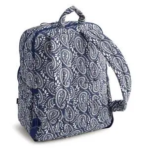 VERA BRADLEY Large Bancroft Backpack In Waves Paisley