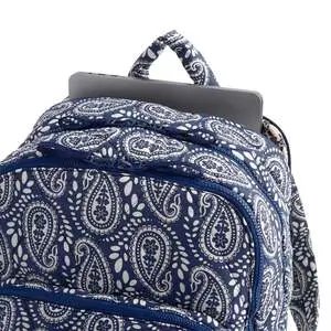 VERA BRADLEY Large Bancroft Backpack In Waves Paisley