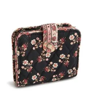 VERA BRADLEY Small Deluxe Tab Wallet In Melissa Ditsy - Red
